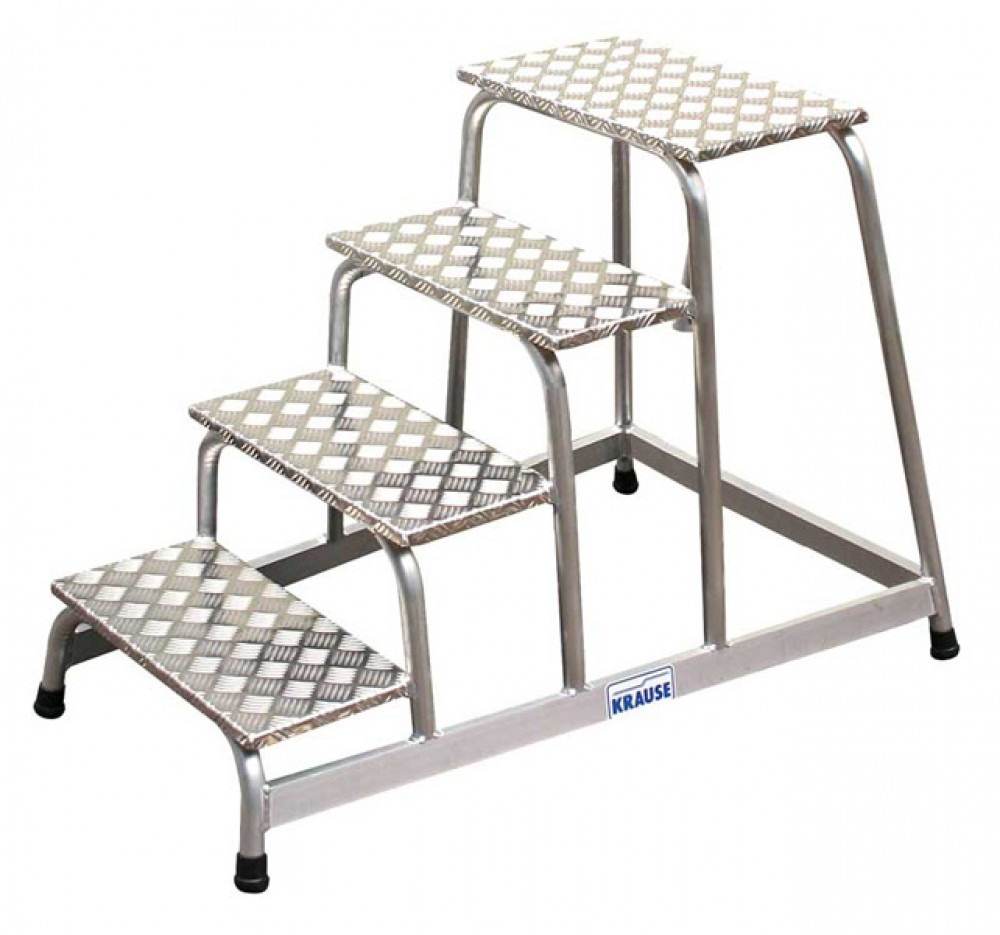KRAUSE Tritt Montagetritt Alu 4-stufig - 805041