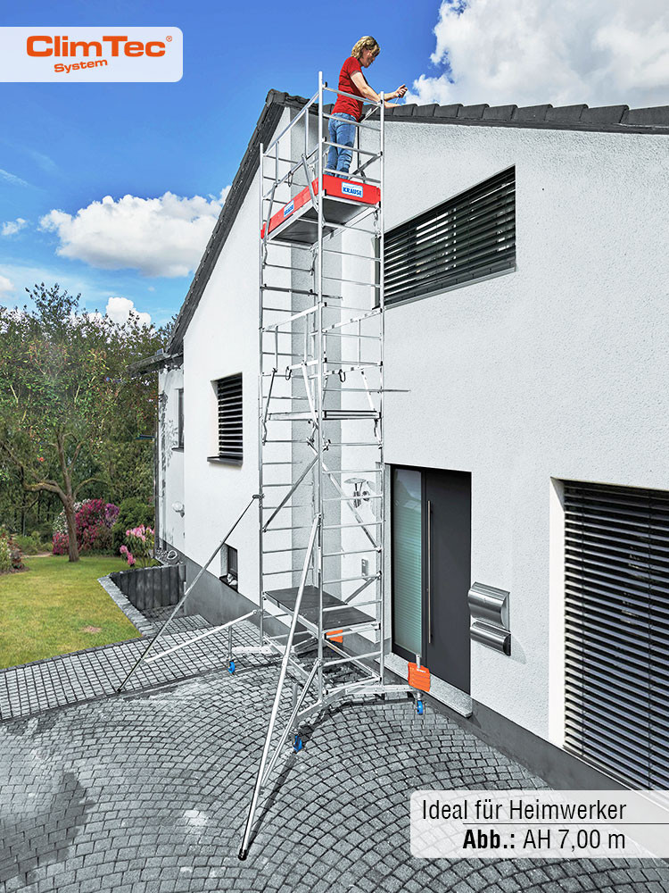 KRAUSE ClimTec Gerüst AH 6,00 m | gemäß neuer Norm DIN EN 1004-1 - 710390