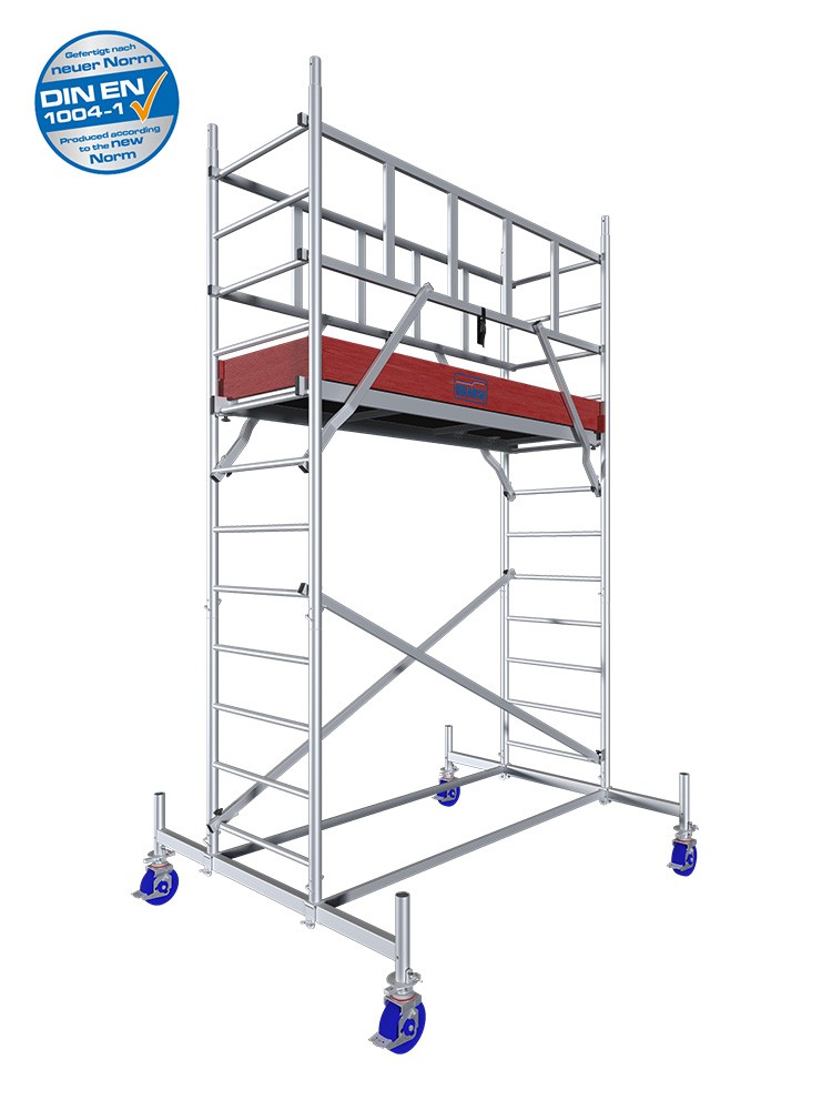 KRAUSE ProTec Alu-Fahrgerüst AH 4,30 m | gemäß neuer Norm DIN EN 1004-1 - 940117