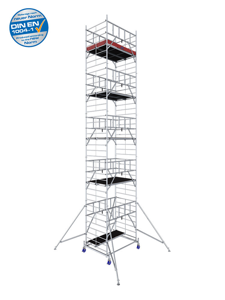 KRAUSE ProTec XXL Breitaufbau Alu-Fahrgerüst AH 11,30 m | gemäß neuer Norm DIN EN 1004-1 - 945181