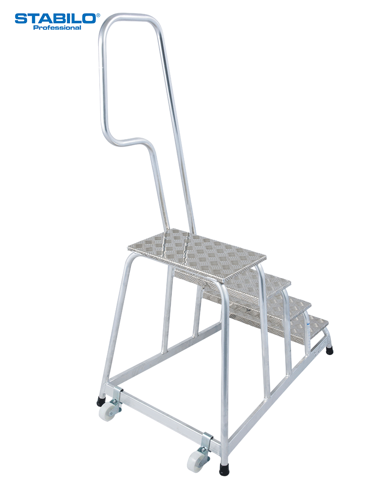 KRAUSE STABILO Montagetritt mit Handlauf 4-stufig - 805096
