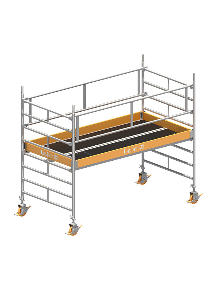 Layher Fahrgerüst Uni Breit P2 1402101 AH 3,20 m | gemäß DIN EN 1004:2021 - 1402101