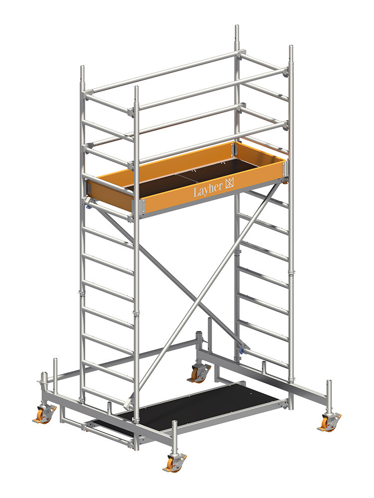 Layher Rollgerüst Uni Leicht P2 1403202 AH 4,26 m | gemäß DIN EN 1004:2021 - 1403202