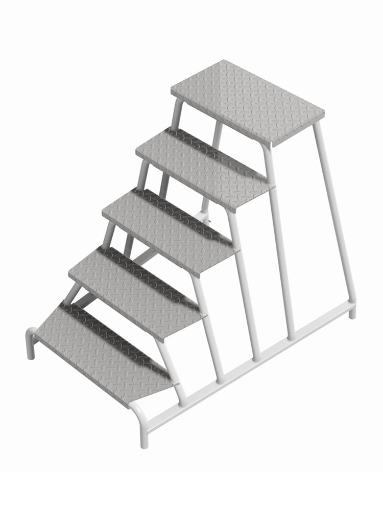 Layher Maschinentritt 1075 / 5 Stufen - 1075005