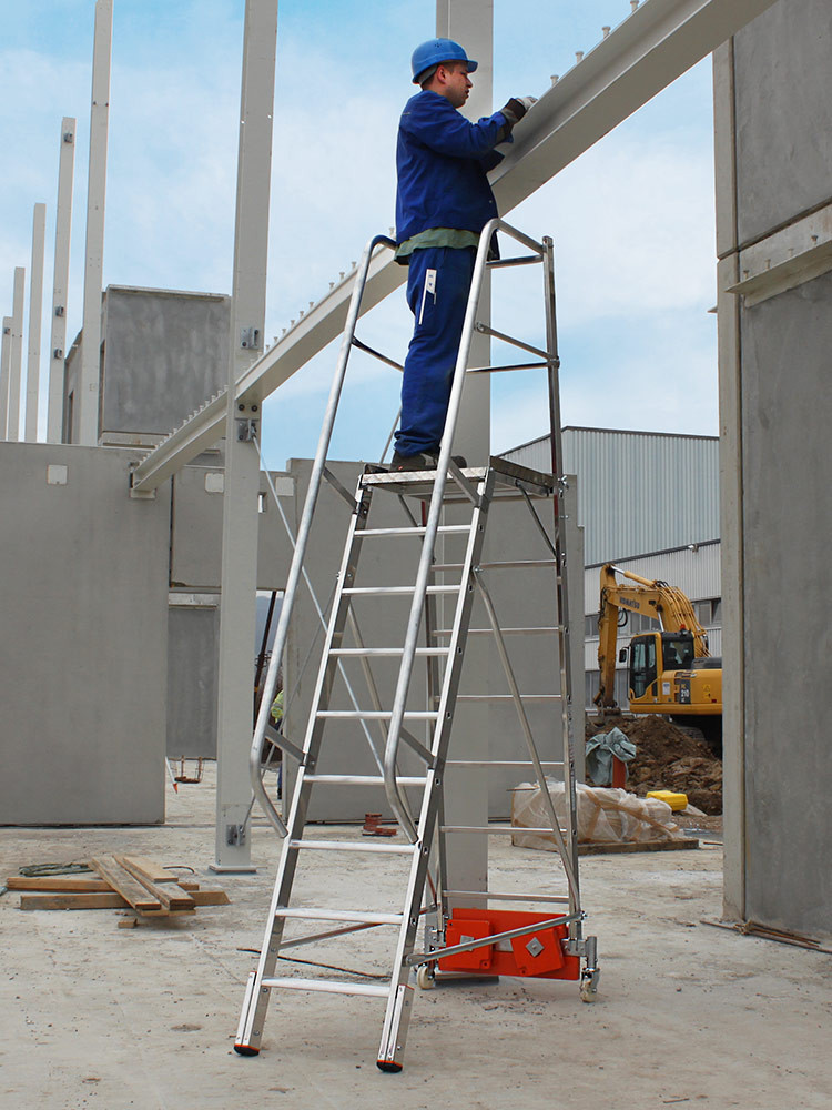 KRAUSE STABILO Podestleiter Vario kompakt Breite 0,82 m 5 Stufen - 833006